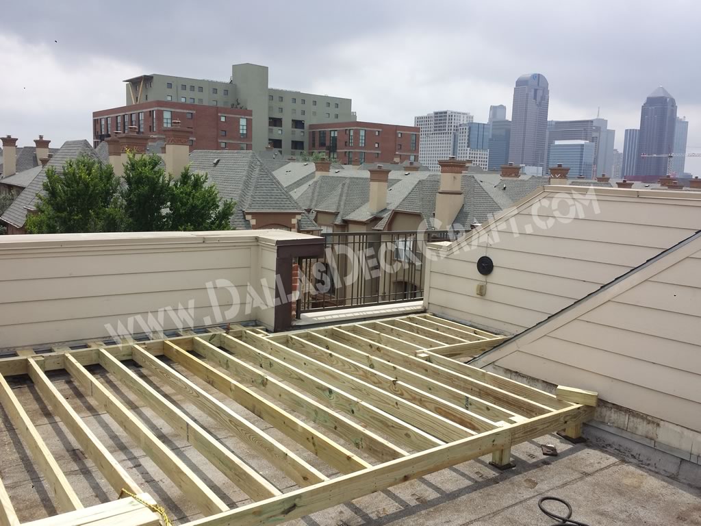 Deck Material: Pressure-Treated Pine - Dallas Deck Craft