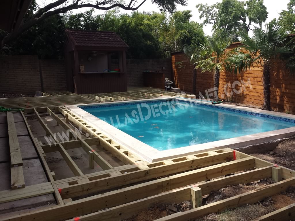 Deck Material: Pressure-Treated Pine - Dallas Deck Craft